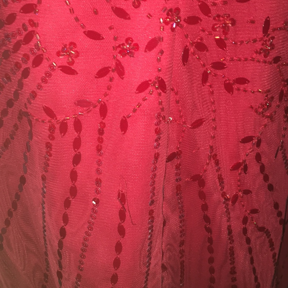 Modern Maids Collection Red Prom Dress - Gem